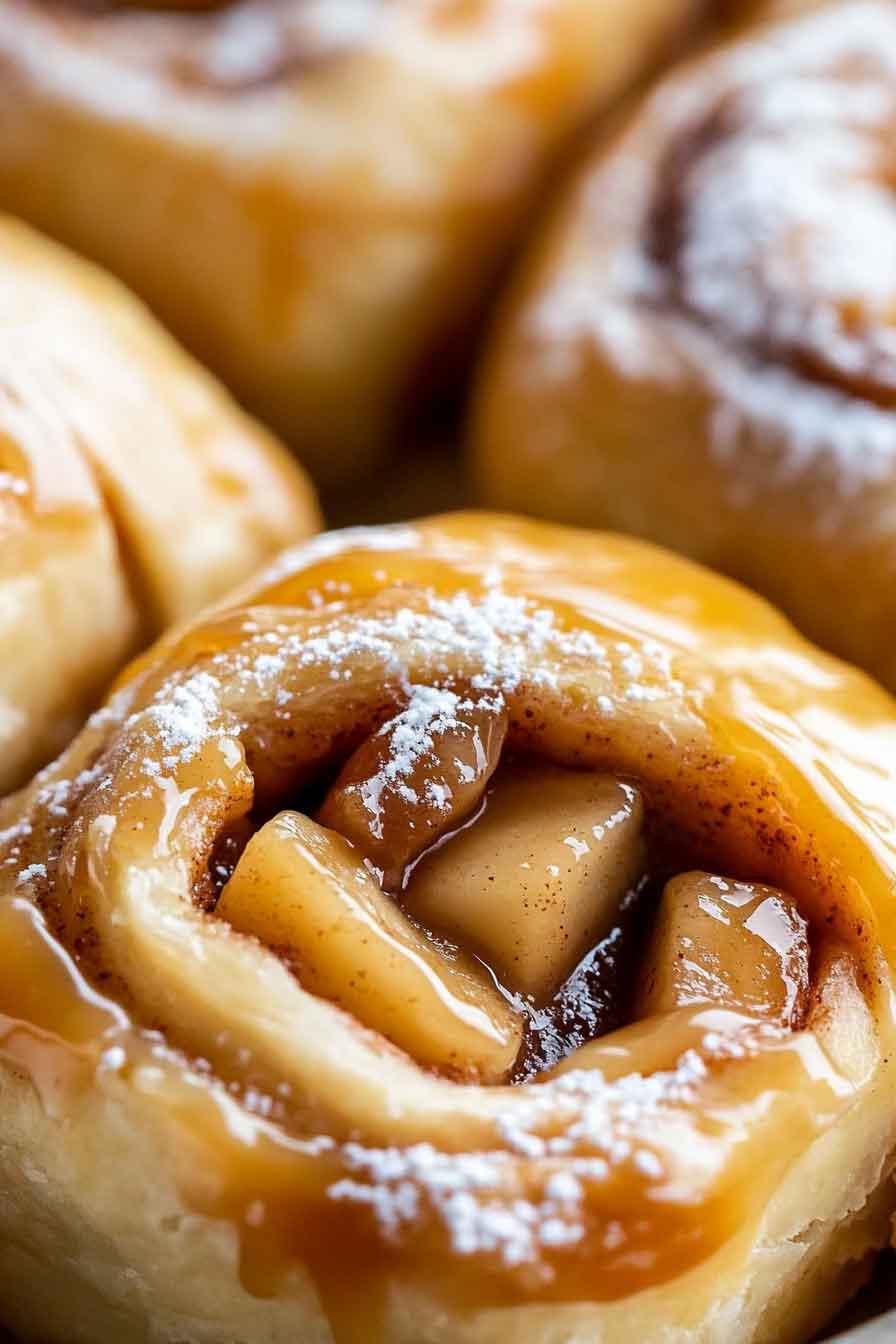 Apple Cinnamon Roll Ups Recipe - My Cook Point