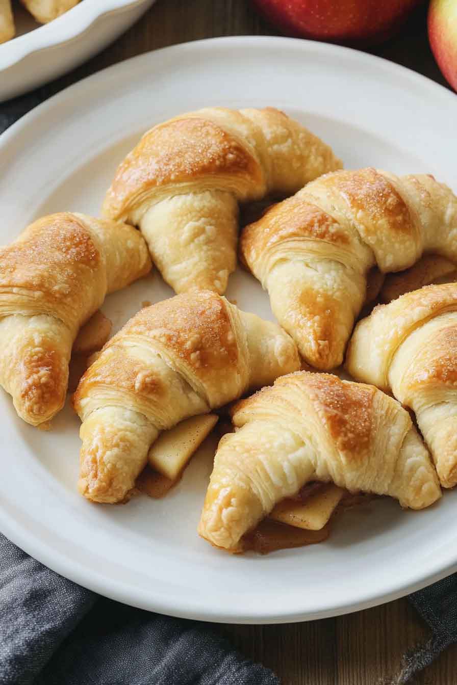 Apple Pie Crescents - My Cook Point