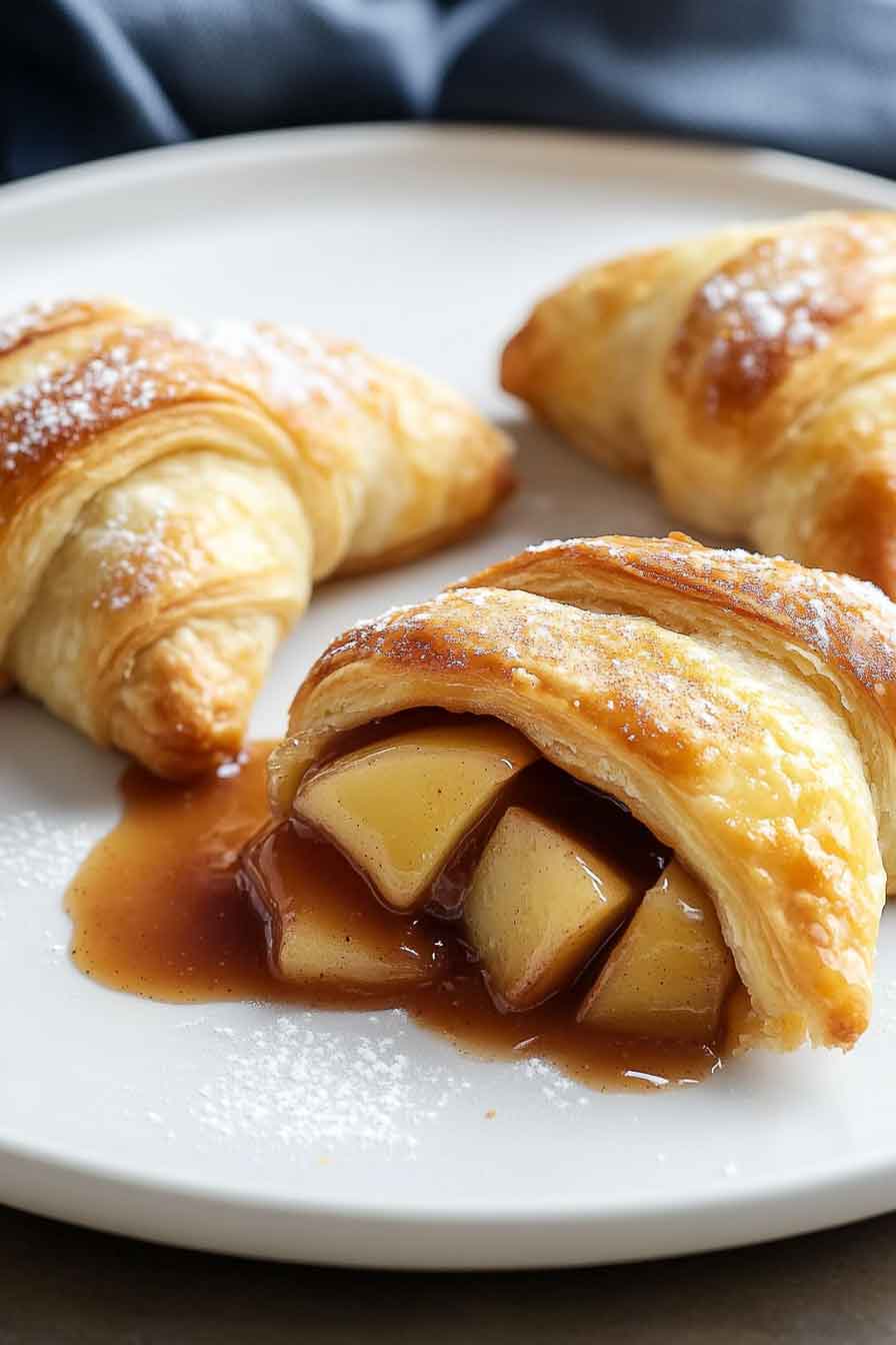 Apple Pie Crescents - My Cook Point