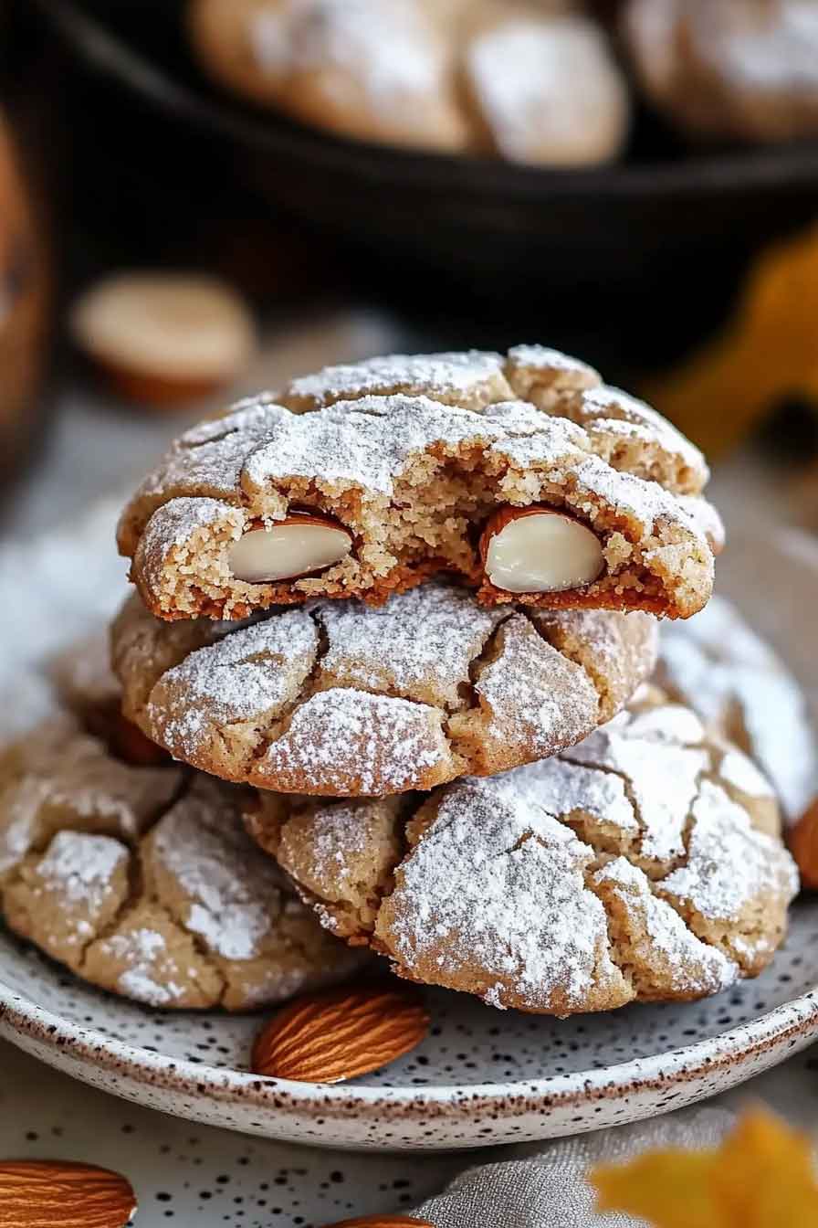 Autumn Spiced Almond Cookies - My Cook Point