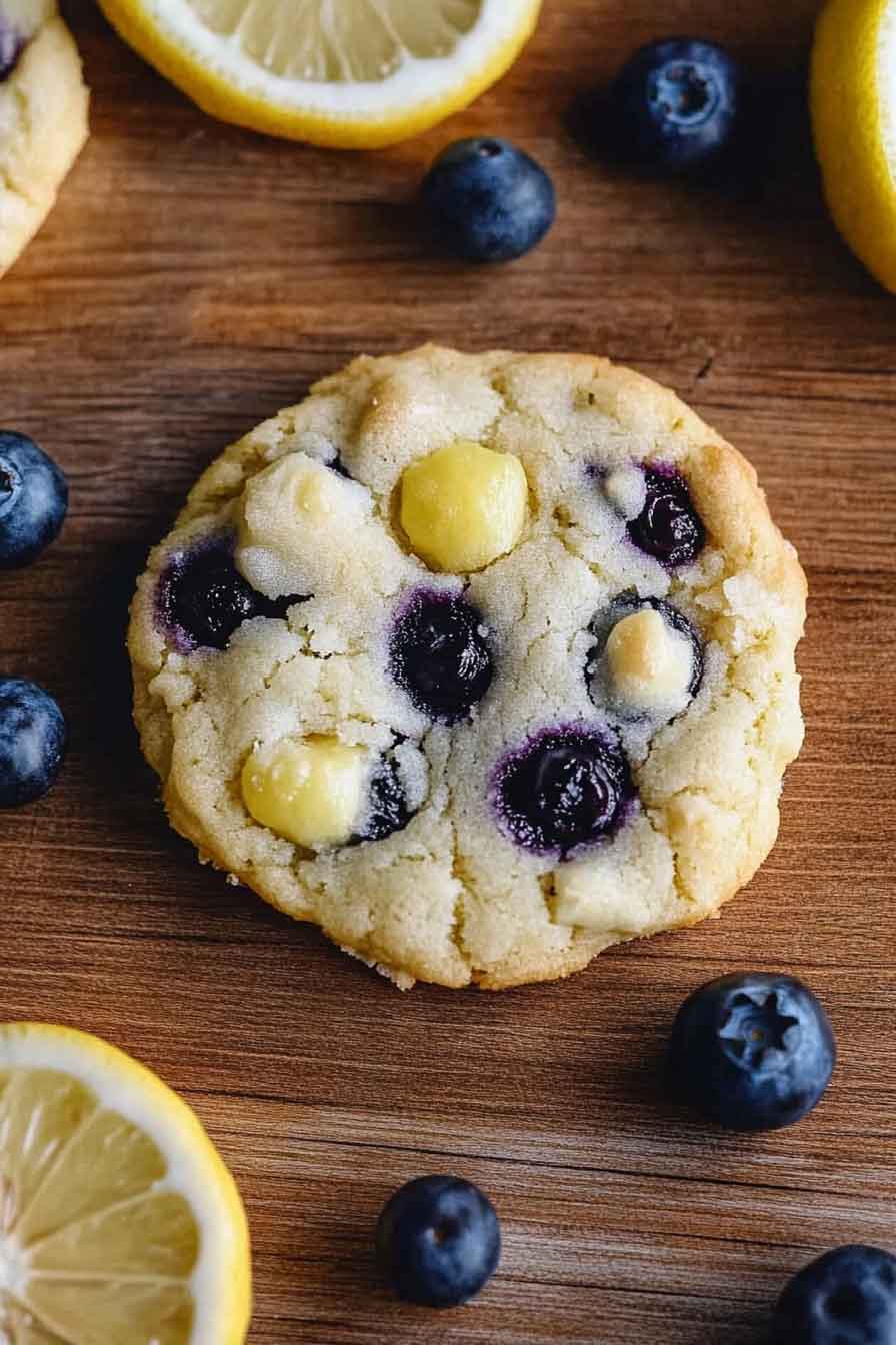 Blueberry Lemon Cookies - My Cook Point