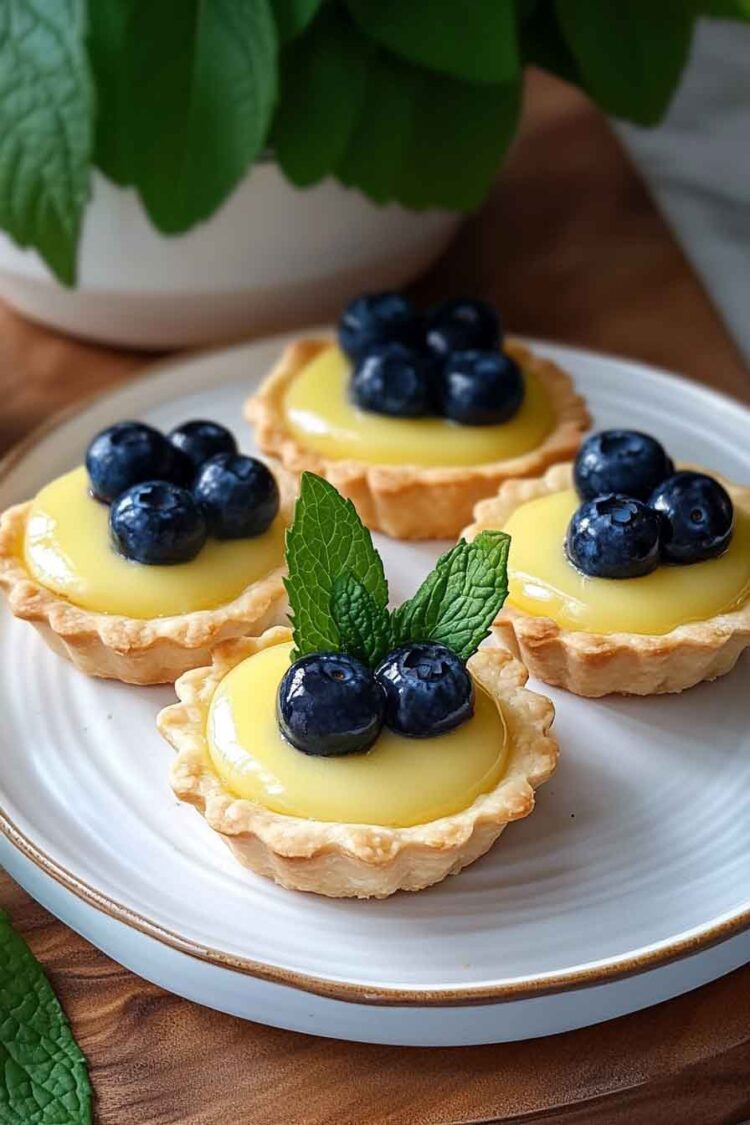 Blueberry Lemon Tartlets: A Bite-Sized Burst of Summer - My Cook Point