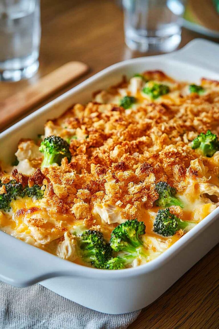 Chicken Broccoli Casserole – A Comforting Classic - My Cook Point