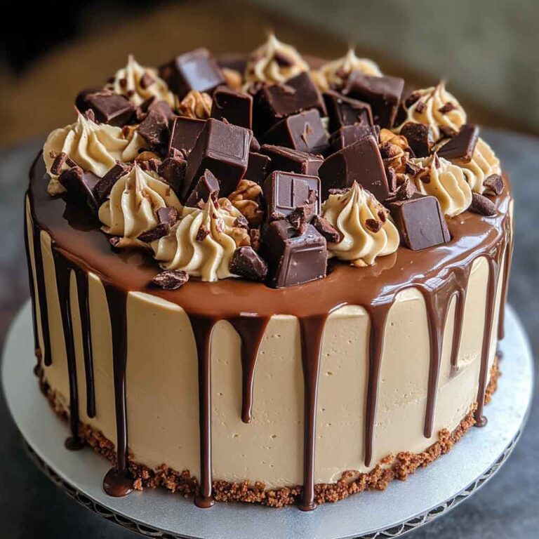 Ultimate Chocolate Peanut Butter Cake Recipe - My Cook Point