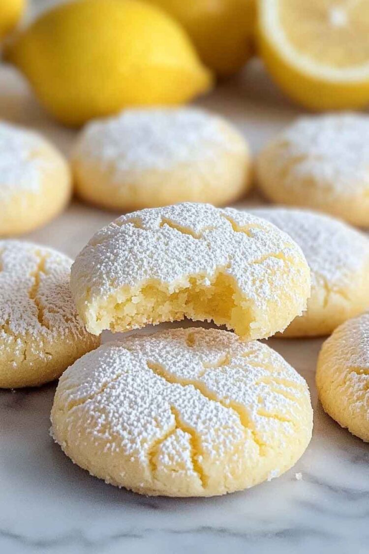 Christmas Soft Lemon Cookies Recipe - My Cook Point