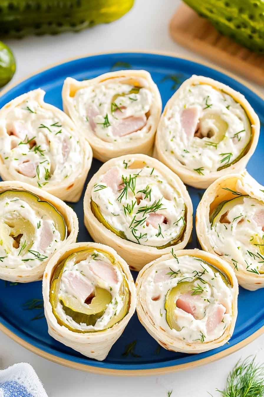 Dill Pickle Pinwheels - My Cook Point