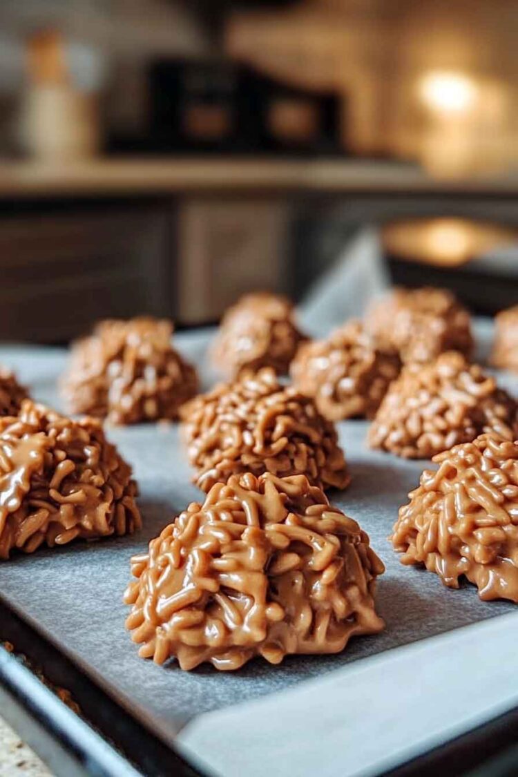 Easy No-Bake Peanut Butter Haystacks - My Cook Point