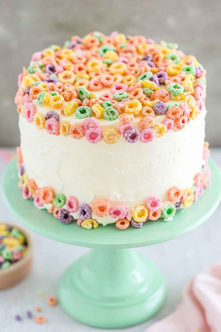 Froot Loops Cake - My Cook Point