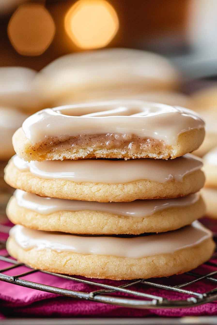 Frosted Cinnamon Pop Tart Cookies - My Cook Point