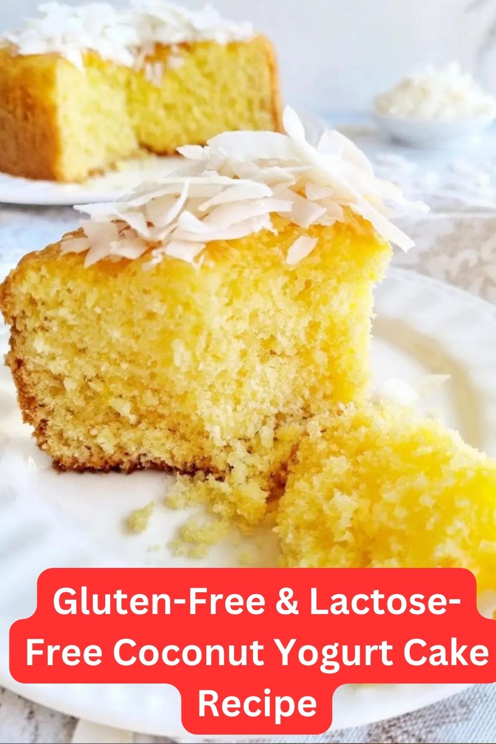 Gluten-Free & Lactose-Free Coconut Yogurt Cake Recipe - My Cook Point