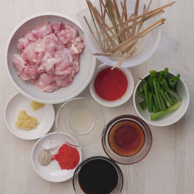 Korean Chicken Skewers Recipe (Dakkochi) - My Cook Point