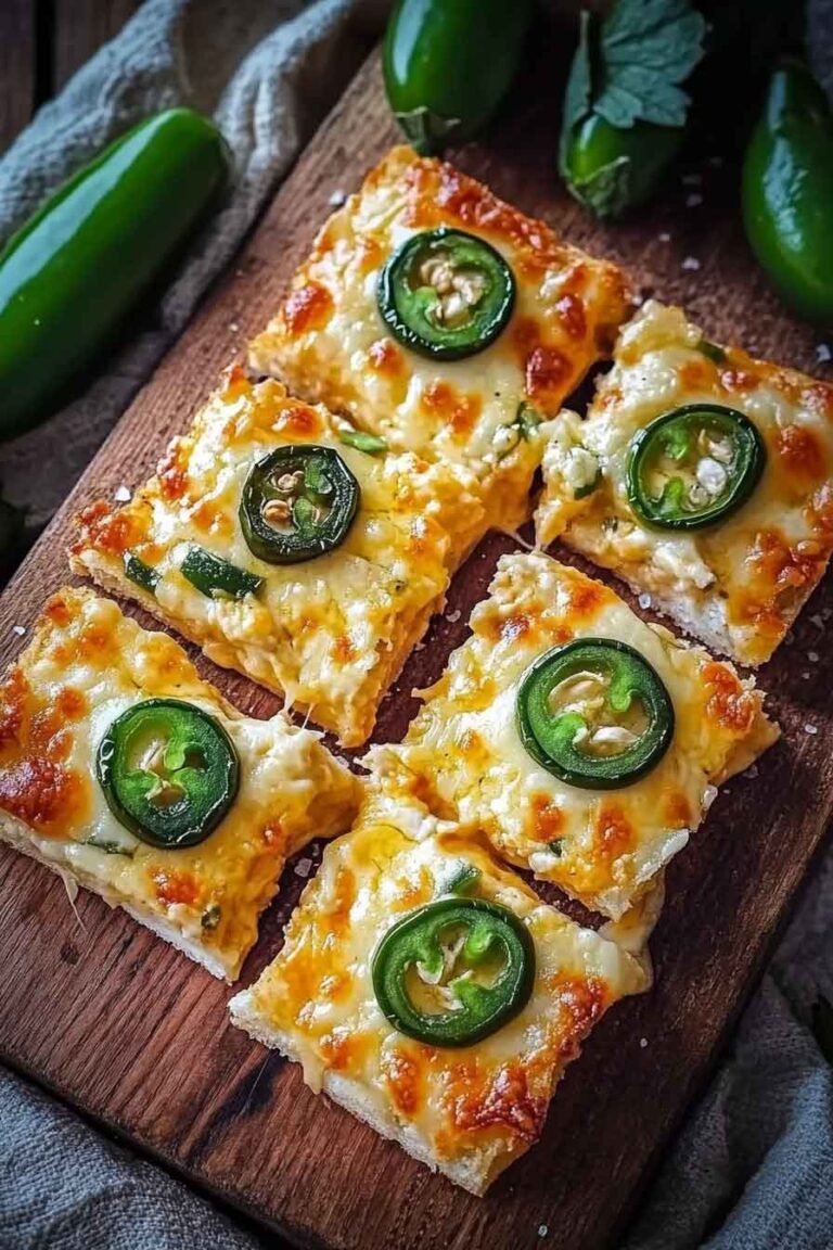 Jalapeno Cheese Squares Recipe - My Cook Point