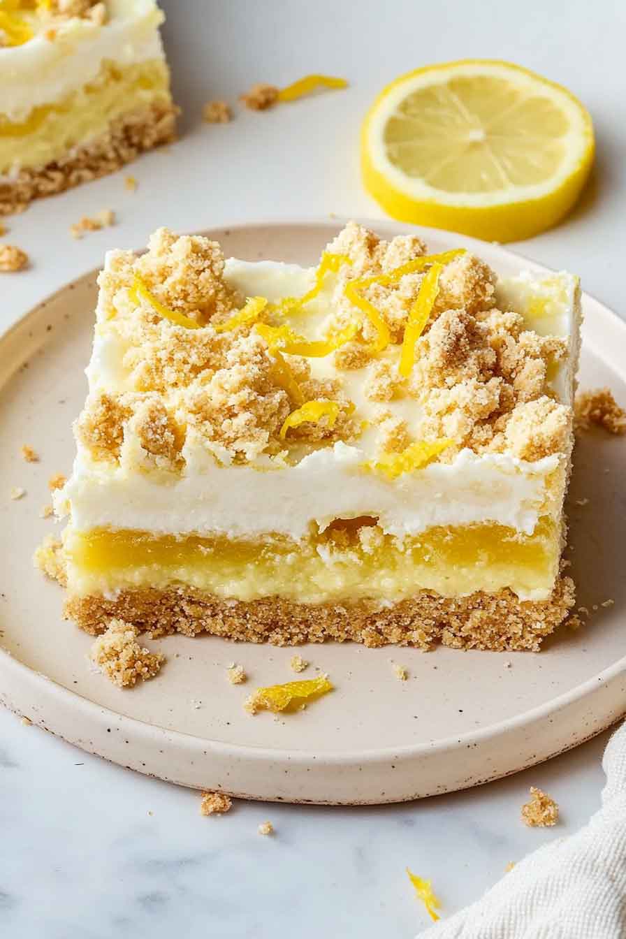 Lemon Delight Bars - My Cook Point
