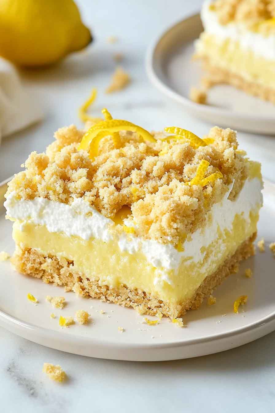 Lemon Delight Bars - My Cook Point