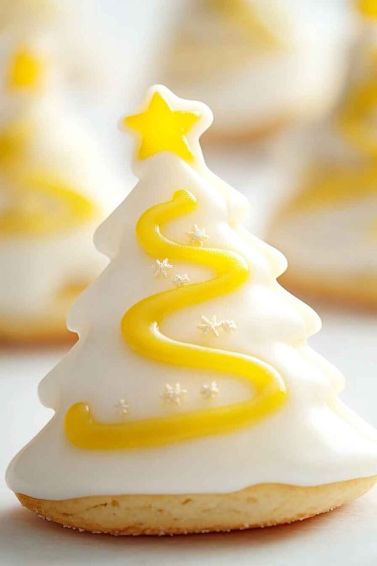 Lemon Glazed Christmas Tree Shortbread: A Zesty Holiday Delight - My ...