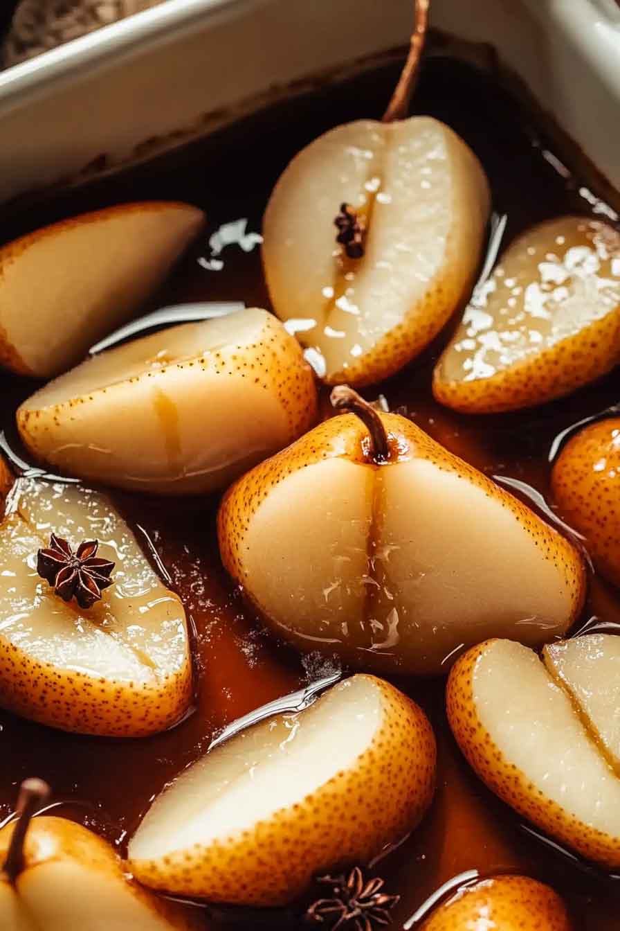 Maple Vanilla Pears - My Cook Point
