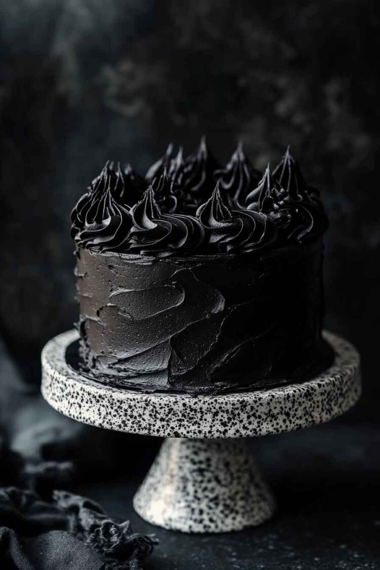 Midnight Black Buttercream - My Cook Point