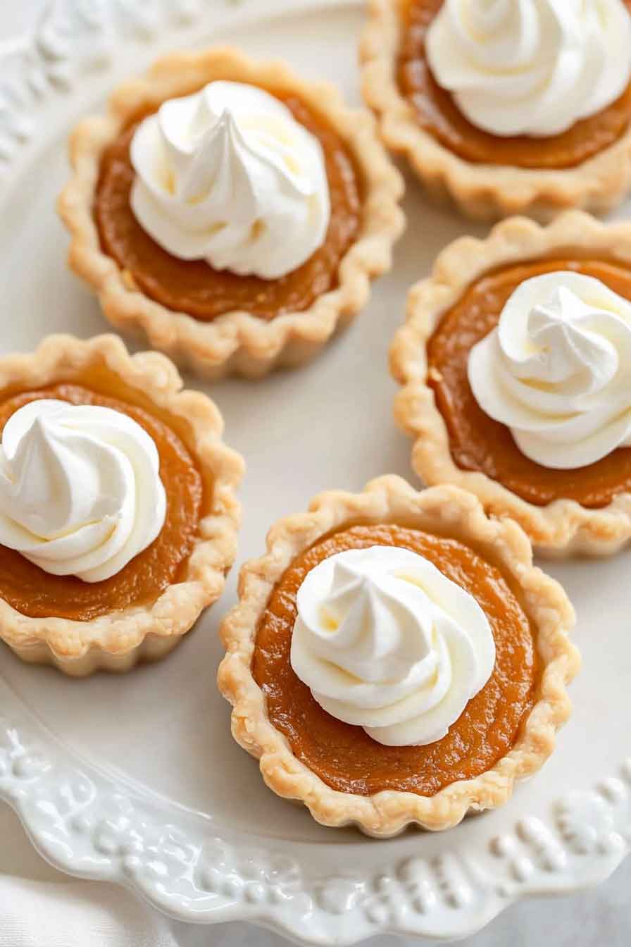 Mini Pumpkin Pies - My Cook Point