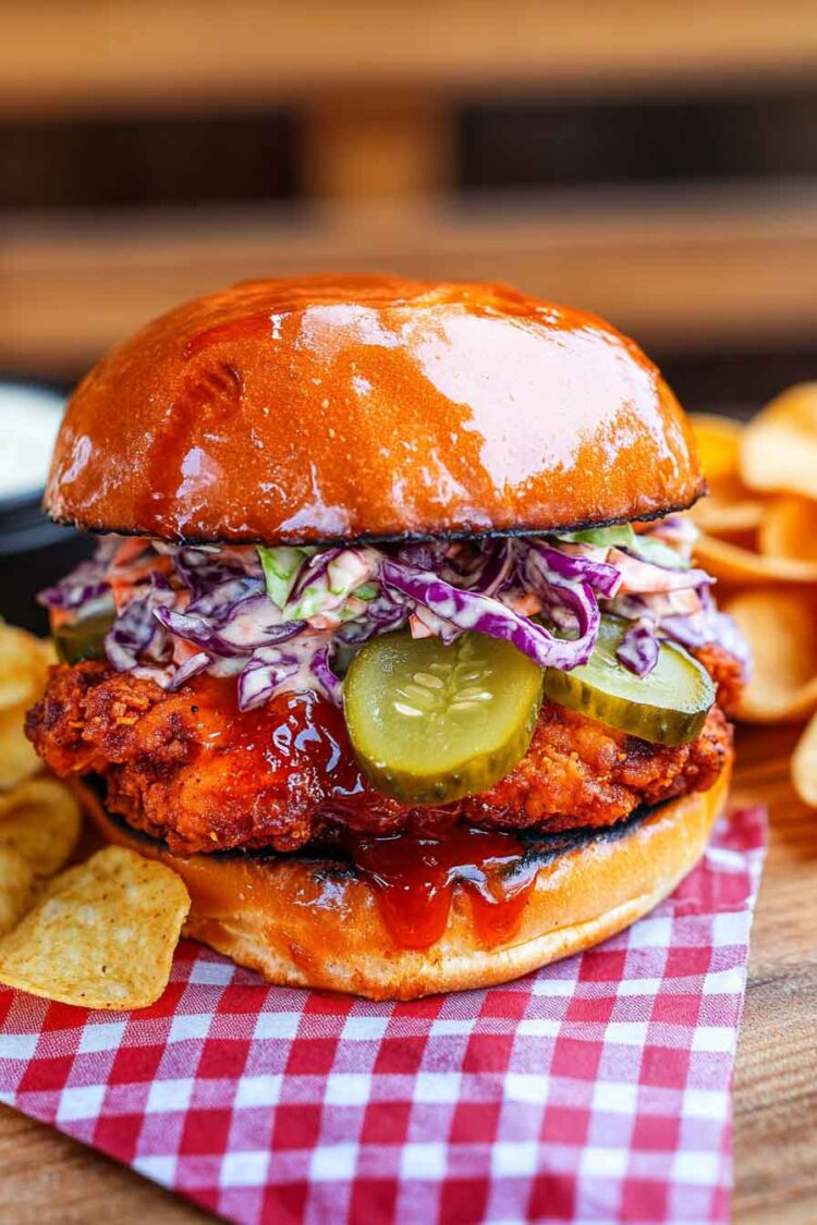 Nashville Hot Chicken Burgers - My Cook Point