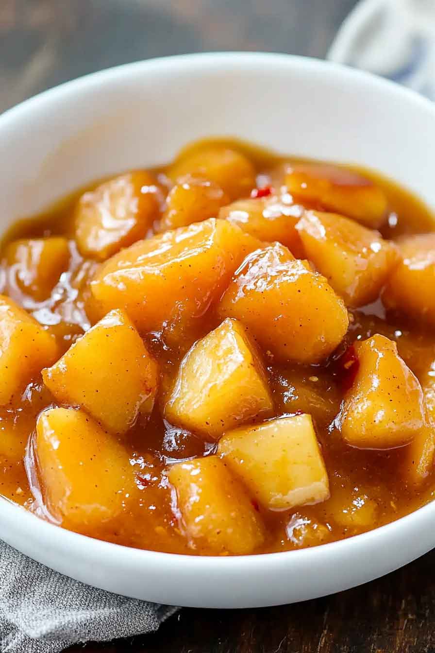 Peach Ginger Chutney - My Cook Point