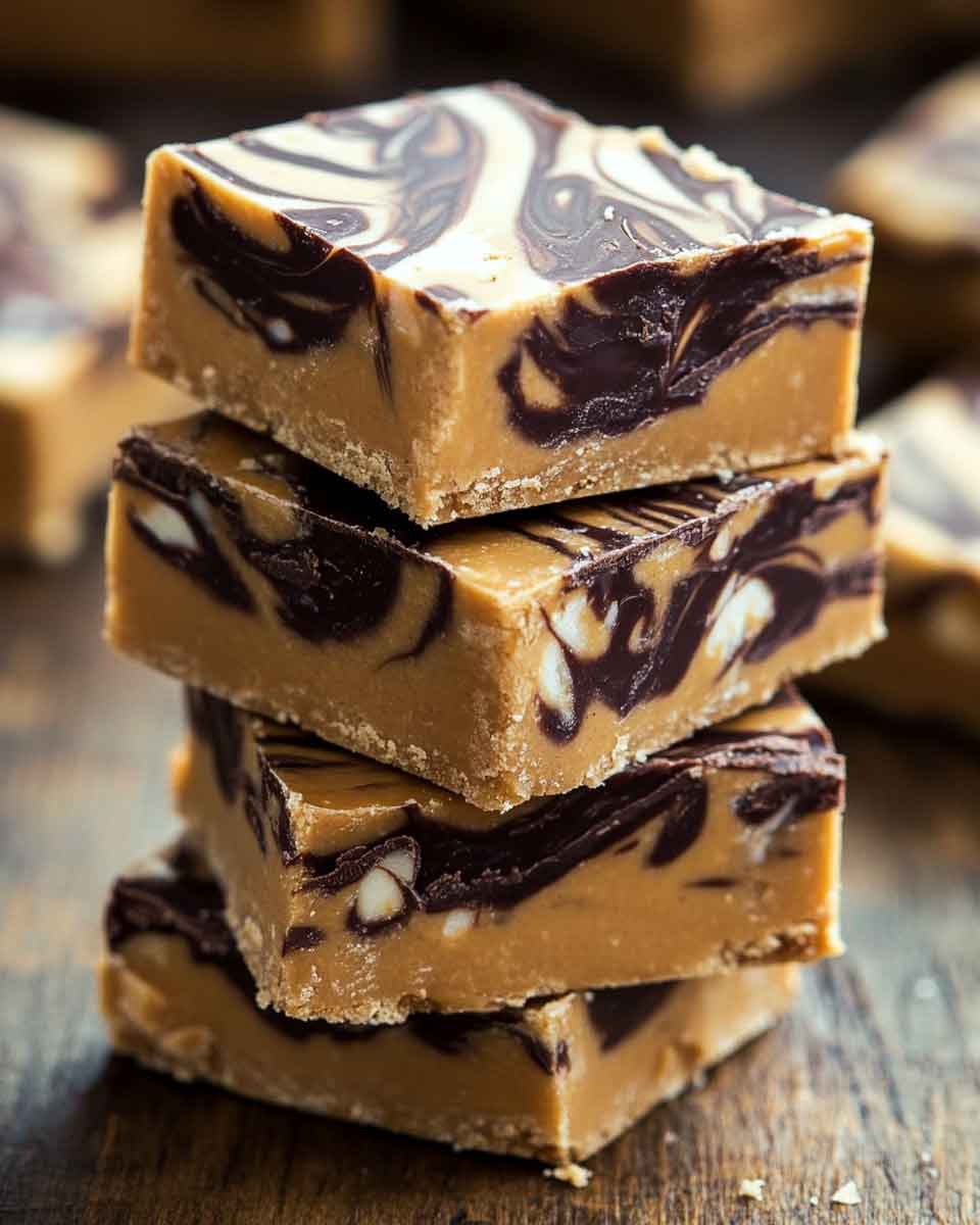 Peanut Butter Fudge Bars - My Cook Point