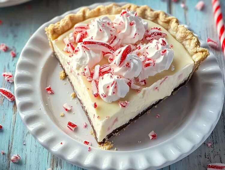 Peppermint White Chocolate Pie - My Cook Point