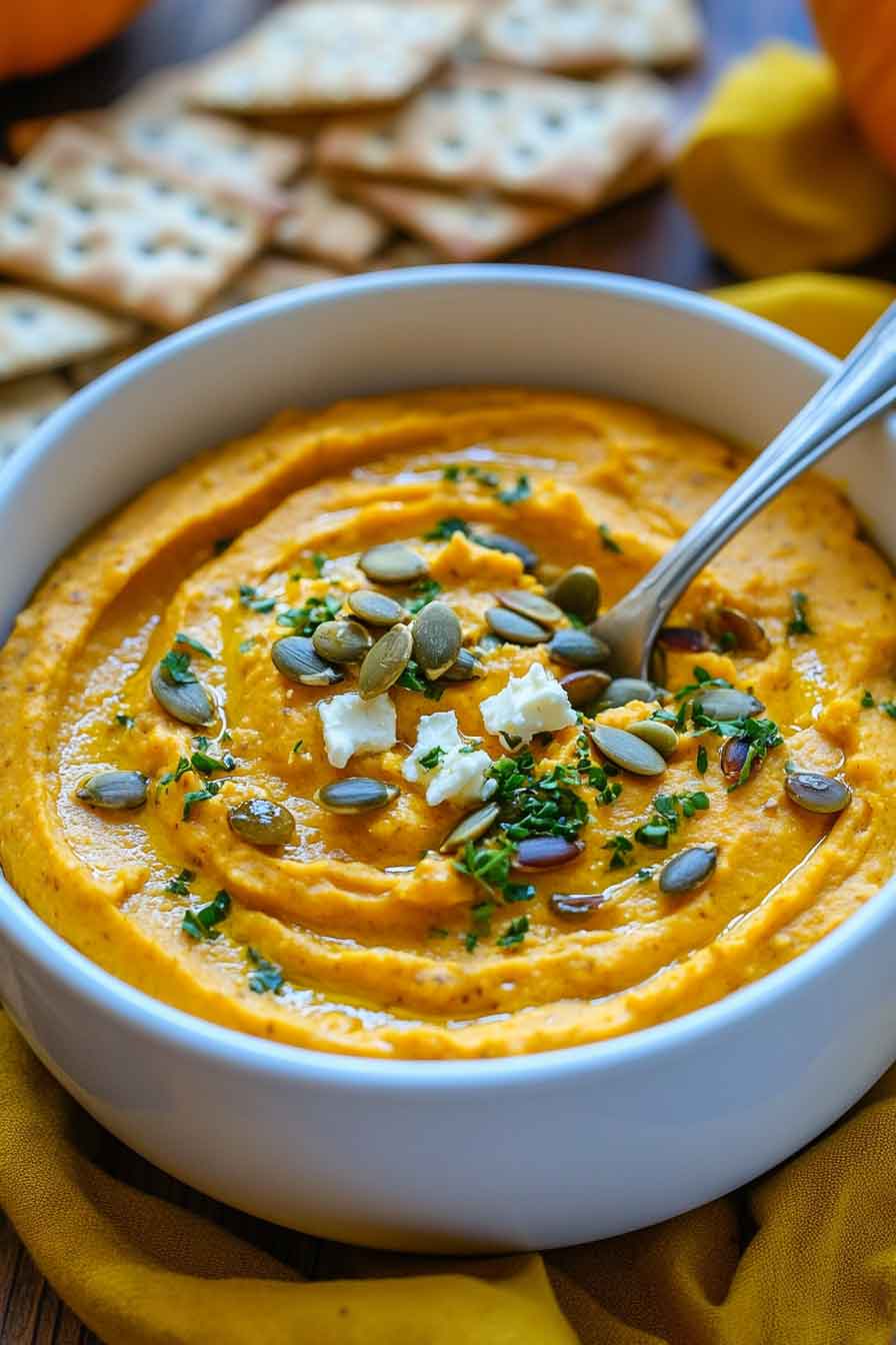 Pumpkin Feta Dip - My Cook Point