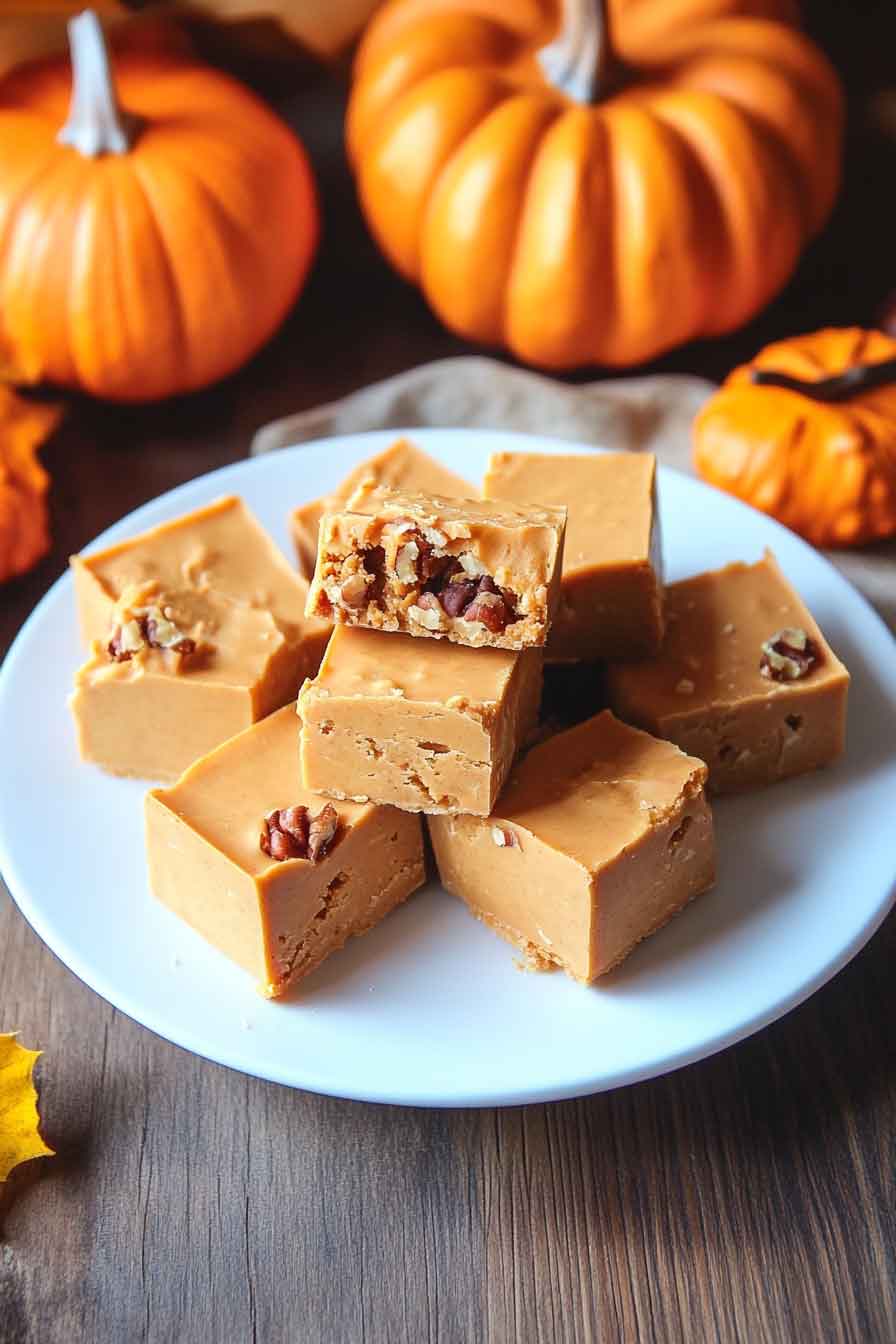Pumpkin Spice Fudge Recipe - My Cook Point