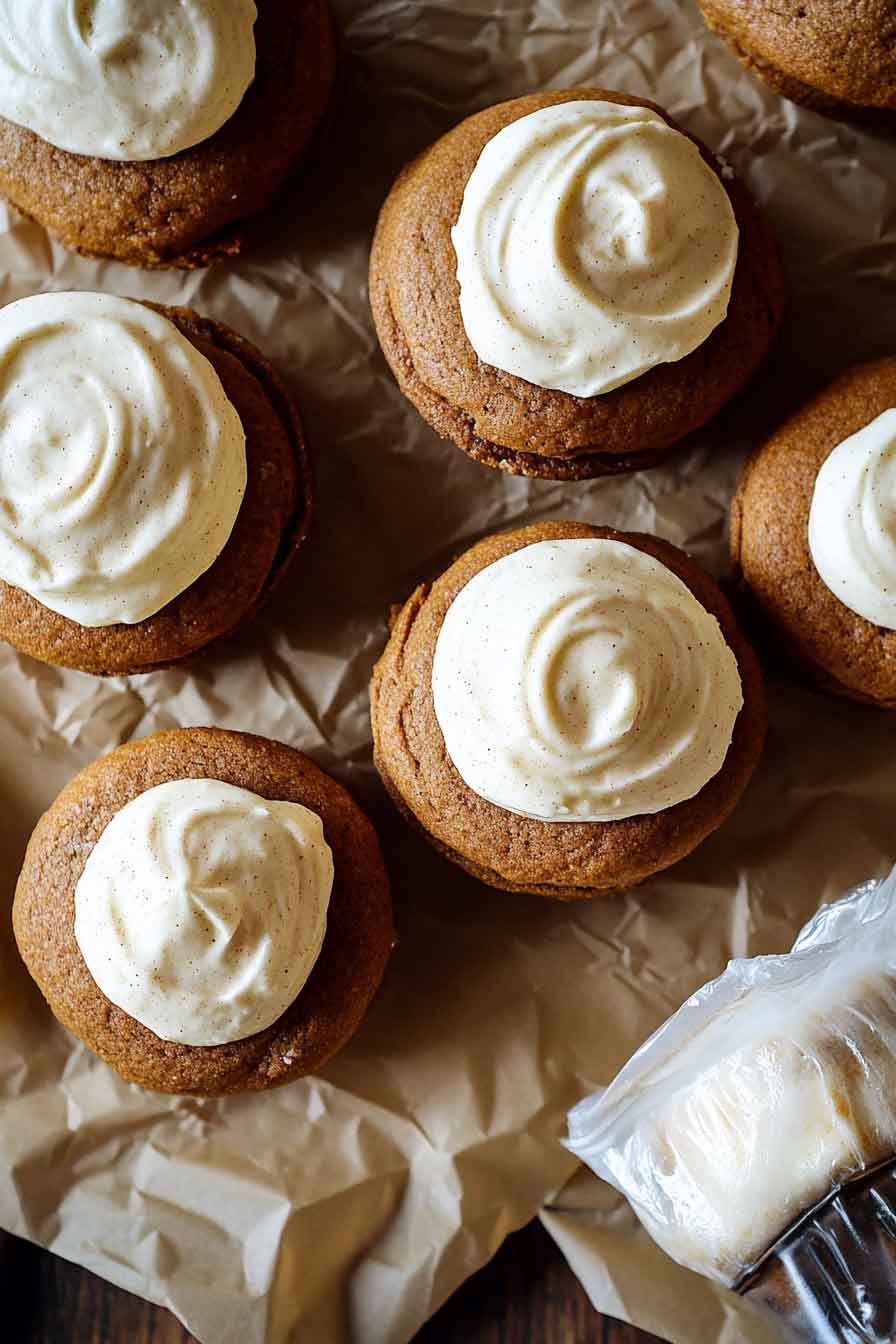 Pumpkin Spice Whoopie Pies - My Cook Point