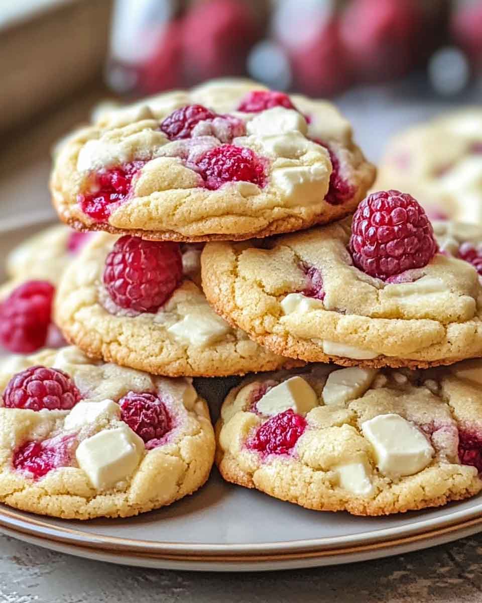 Raspberry Cream Cheese Cookies - My Cook Point