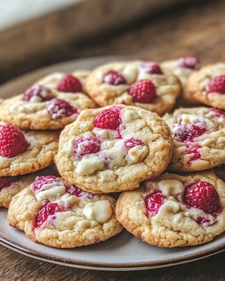Raspberry Cream Cheese Cookies - My Cook Point