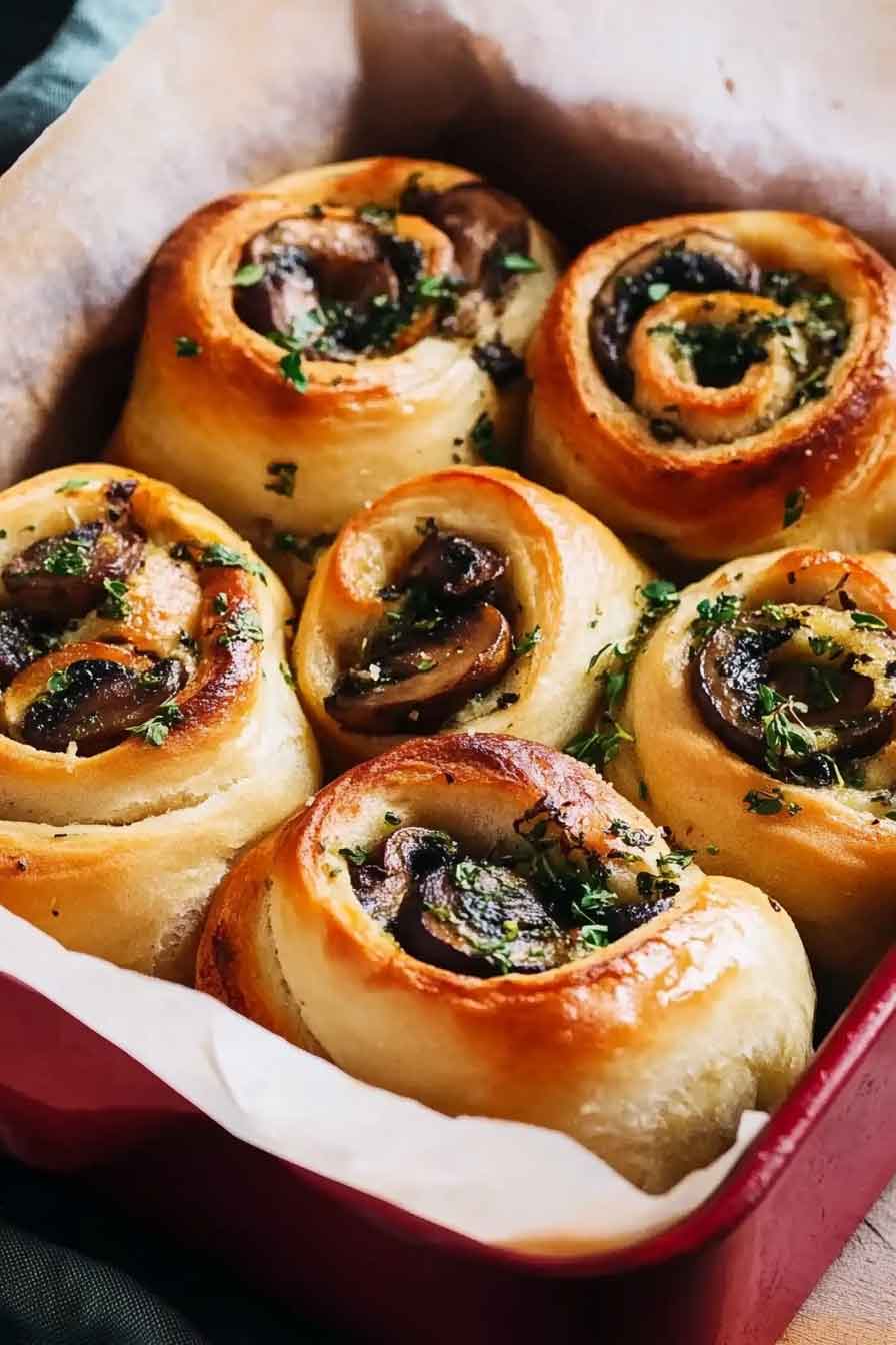 Savory Mushroom Buns - My Cook Point