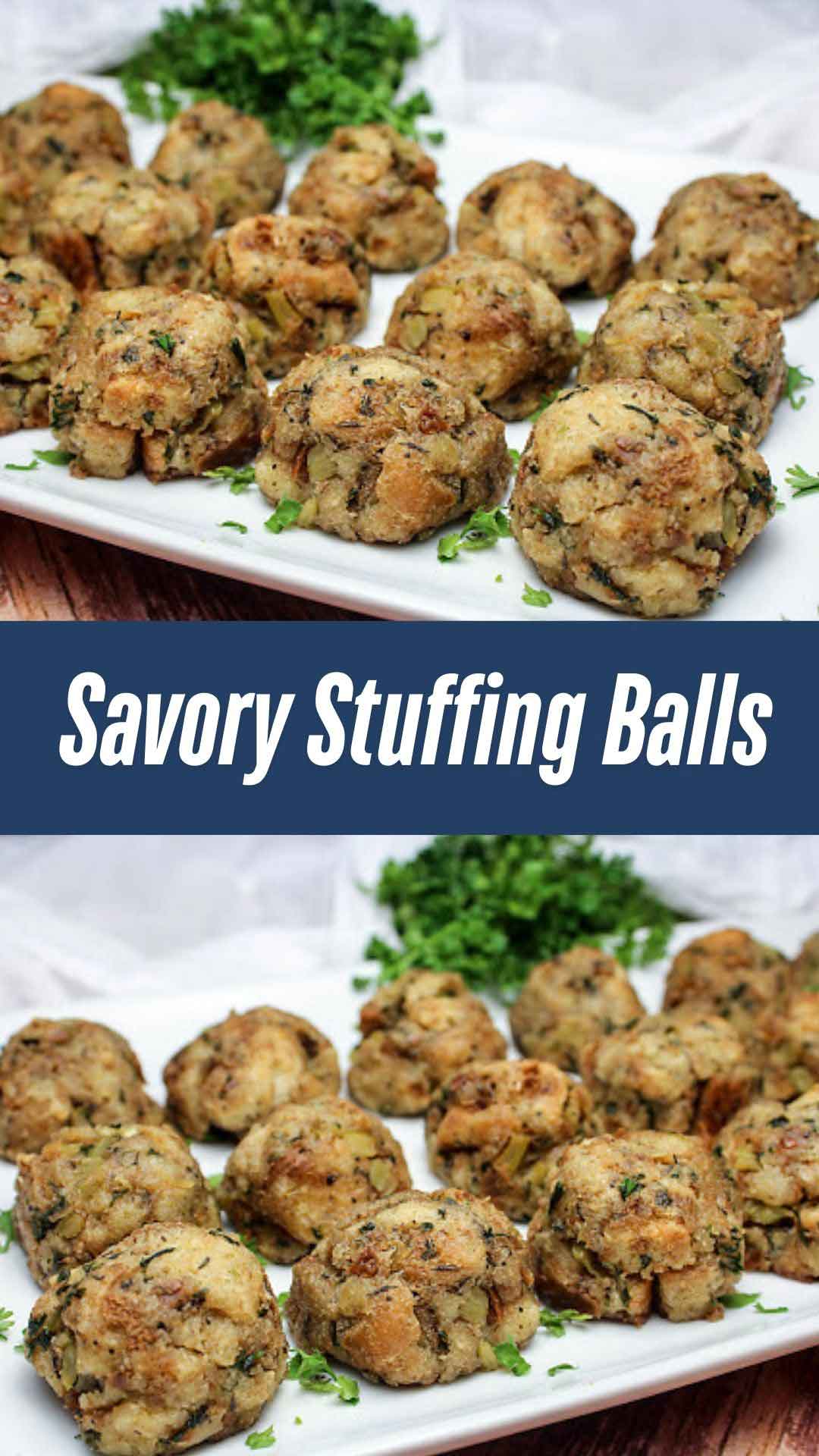 Savory Stuffing Balls: Perfectly Crispy and Flavorful Bites - My Cook Point