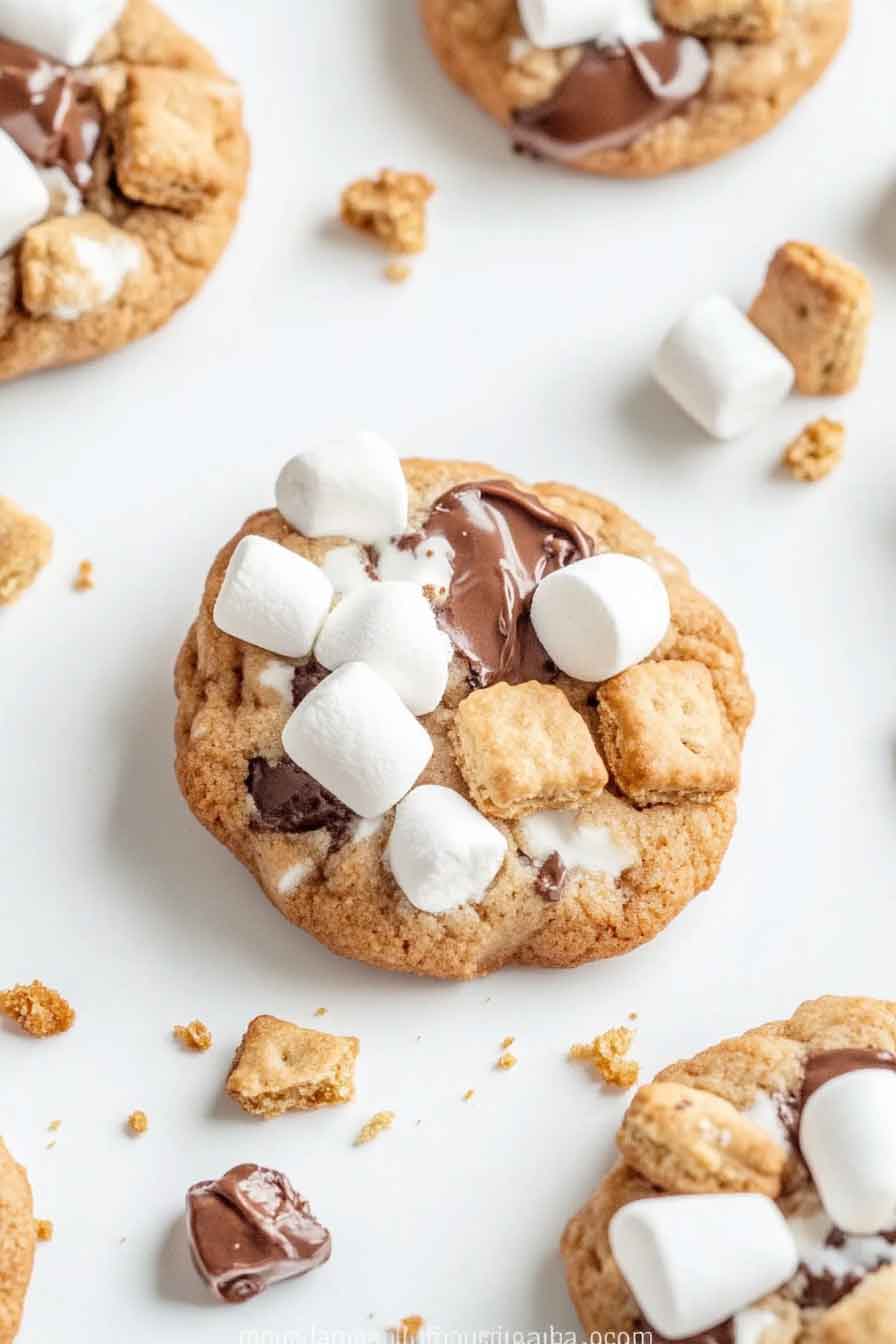 Smores Teddy Grahams Cookies - My Cook Point