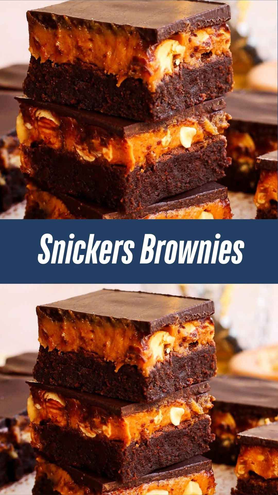 Snickers Brownies – A Decadent Chocolate Lover’s Dream! - My Cook Point
