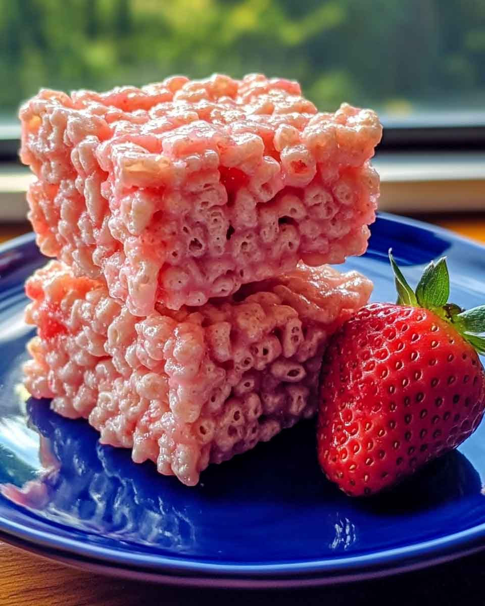 Strawberry Rice Krispie Delight - My Cook Point
