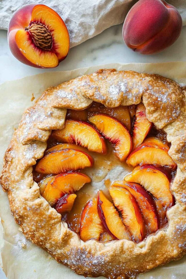Peach Galettes - My Cook Point